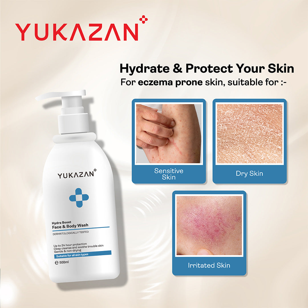 Yukazan Derma Hydra Boost Face & Body Wash (500ml) – Yukazan Official Store